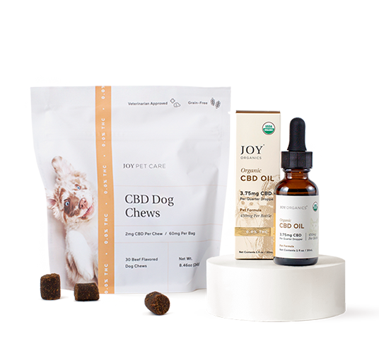 CBD Dog Chews & 450mg Tincture – Joy Organics