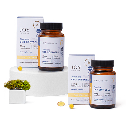 CBD Softgels - Shop CBD Capsules | Joy Organics