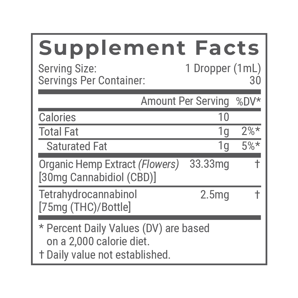 Organic Delta 9 THC Tincture | Joy Organics